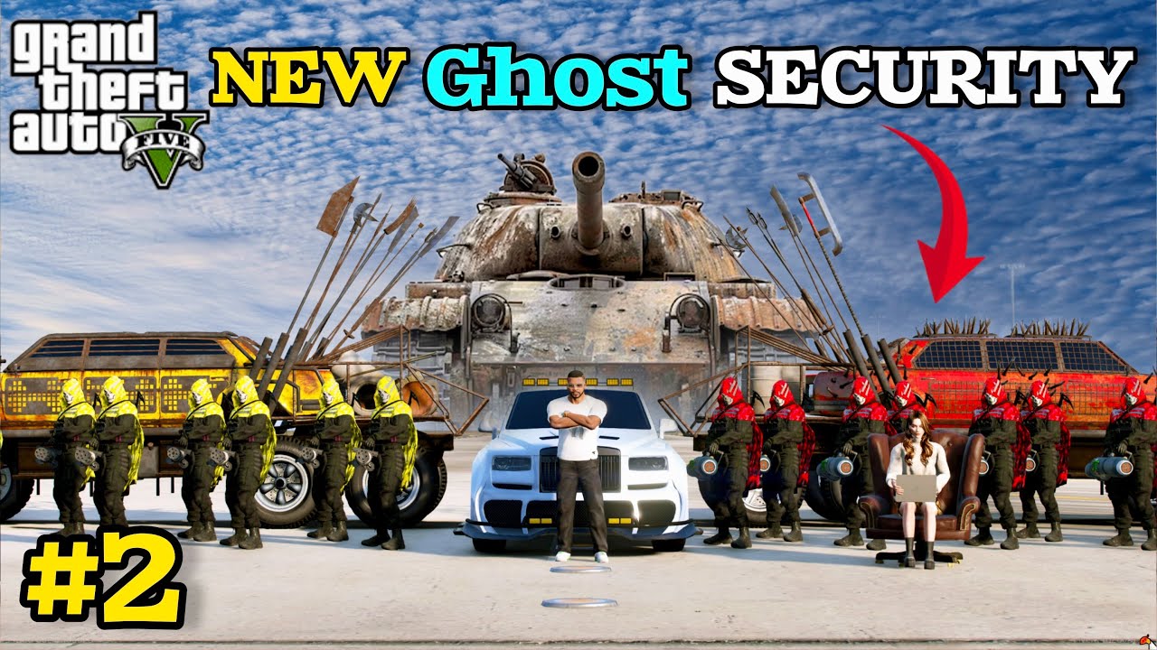 FRANKLIN'S NEW DANGEROUS GHOST SECURITY - GTA 5 GAMEPLAY #2 - YouTube