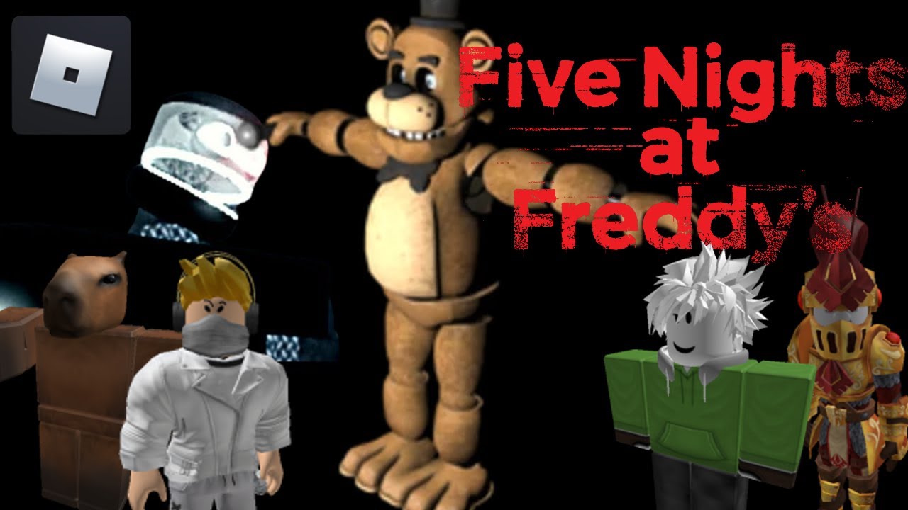 ROBLOX FNAF AGAIN WITH FRIENDS - YouTube