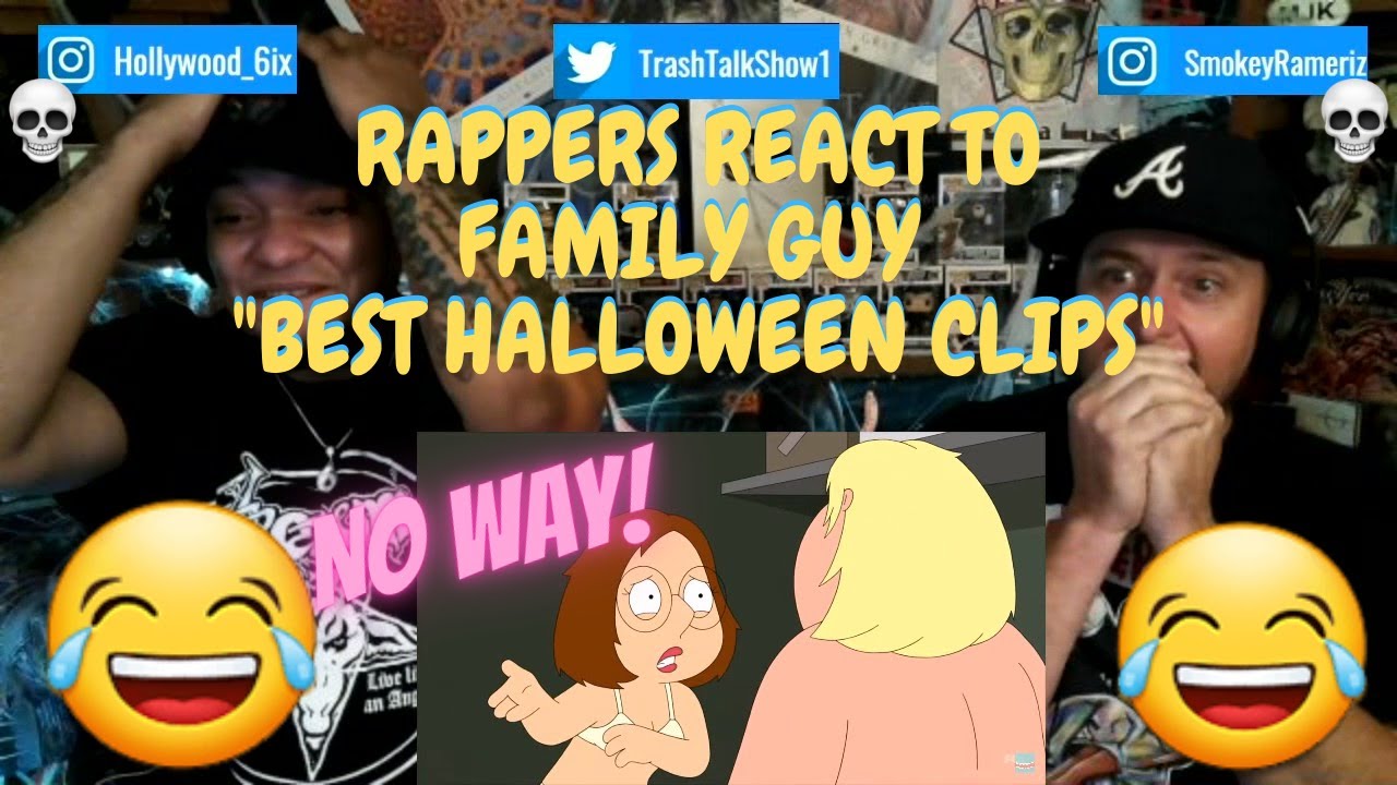 Rappers React To Family Guy "Best Halloween Clips"!!! - YouTube