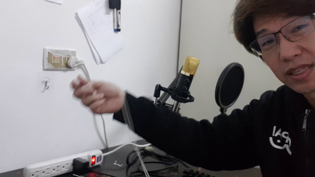 powerful mic with v8 sound card demonstration - YouTube