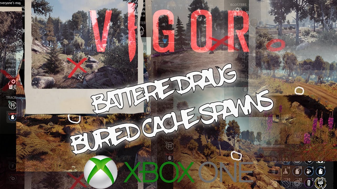 NEW BURIED CACHE LOCATIONS - BATTERIE DRAUG - VIGOR - YouTube