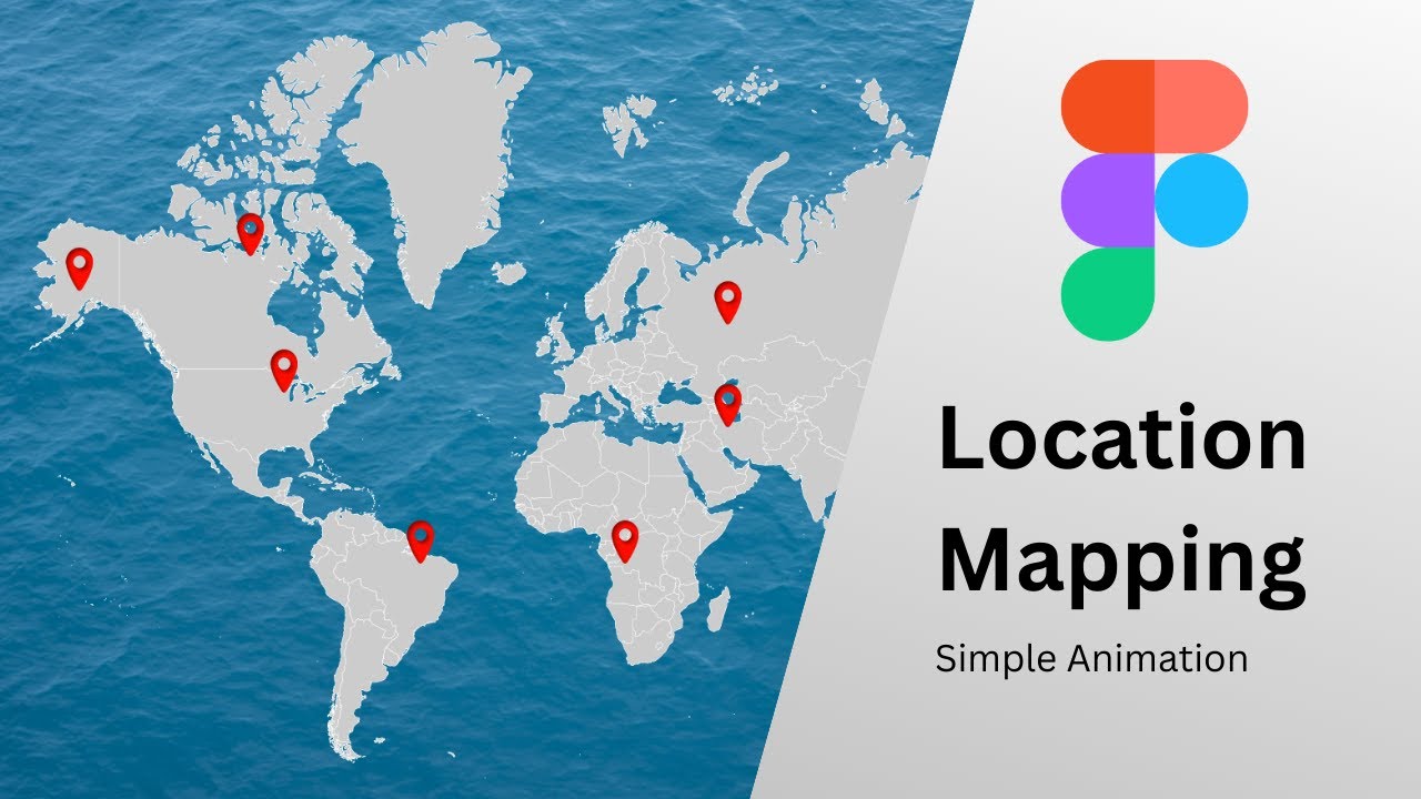 #31 Figma Tutorial | Location Mapping Animation | Figma Config 2023 ...