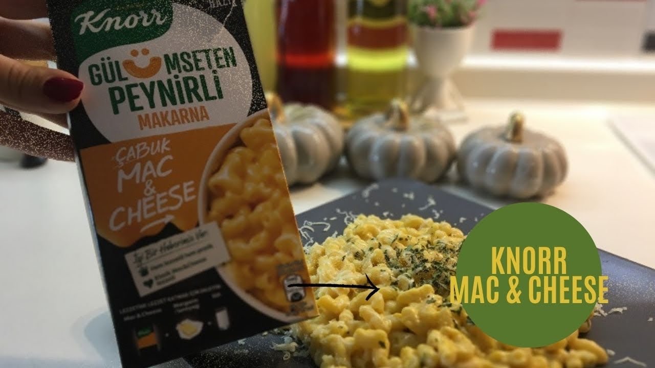 KNORR YENİ ÇIKAN ÇABUK MAC & CHEESE MAKARNAYI DENEDİM ️| DÜNYA ÜSTÜ ...