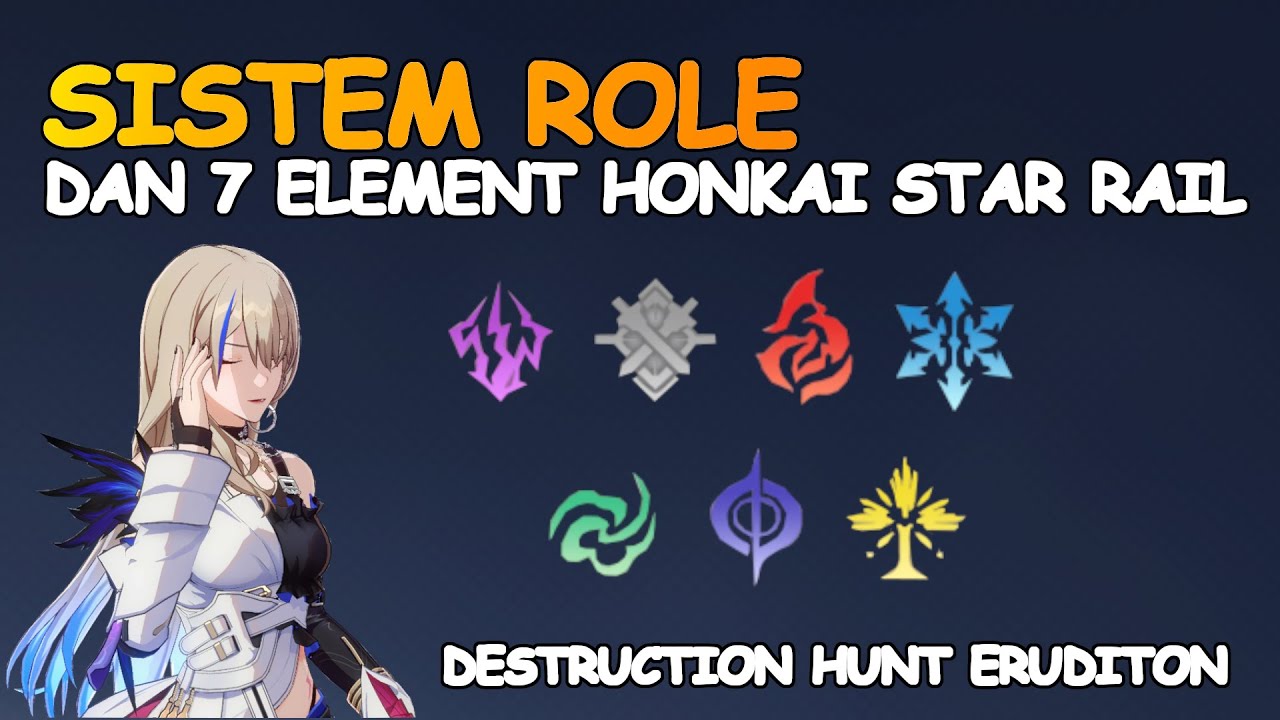 SISTEM ROLE DAN 7 ELEMENT HONKAI STAR RAIL - YouTube
