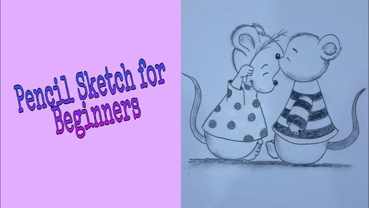 Easy Pencil Sketch #howtodraw #pencildrawing #nanhekalakaar # ...