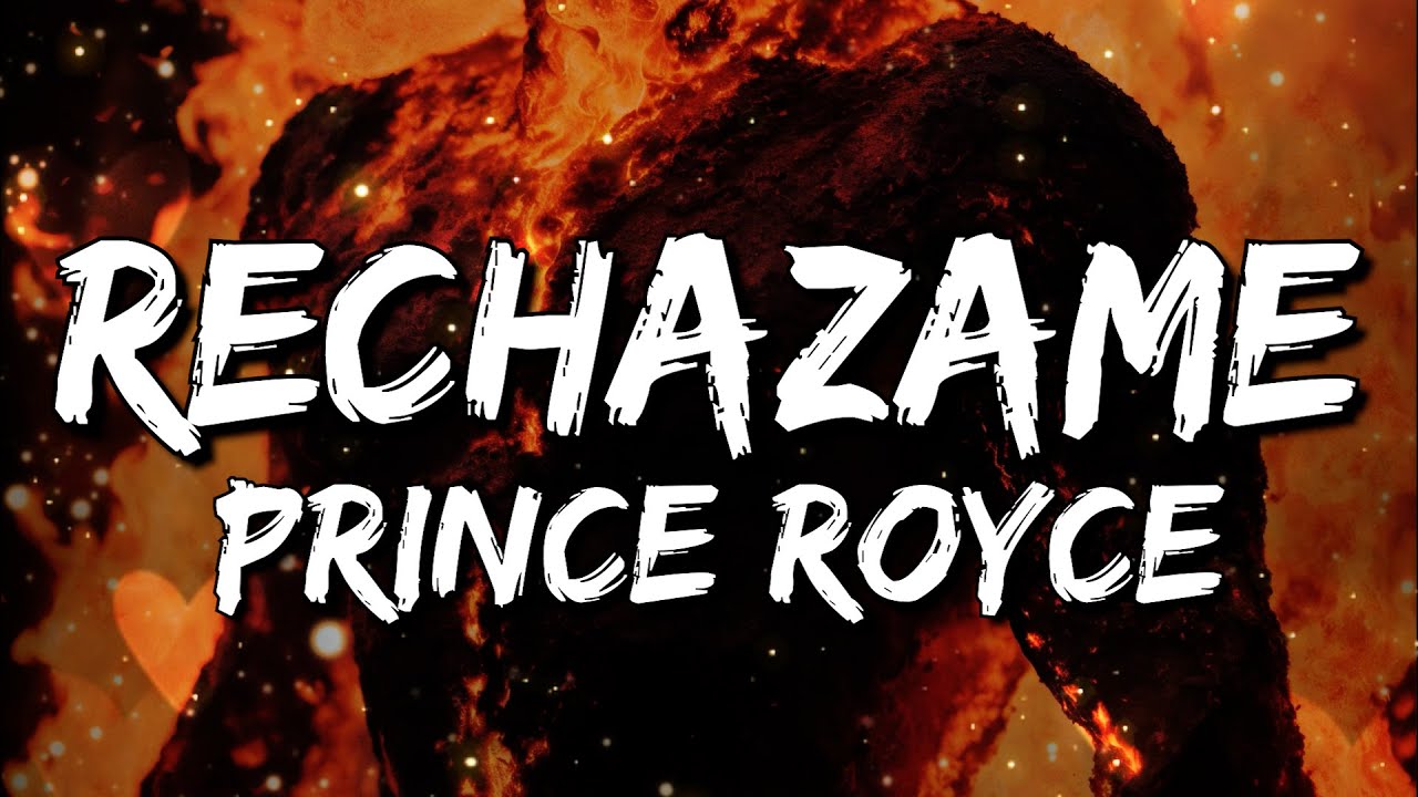 Recházame - Prince Royce (Letra/Lyrics) - YouTube