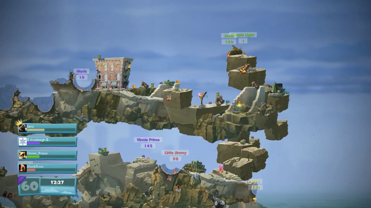 WORMS W.M.D! Concrete Donkey is OP! - YouTube