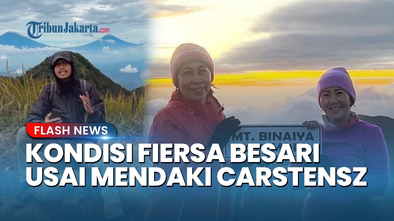 Kondisi Fiersa Besari yang Turut Mendaki Carstensz Bersama Elsa Laksono ...