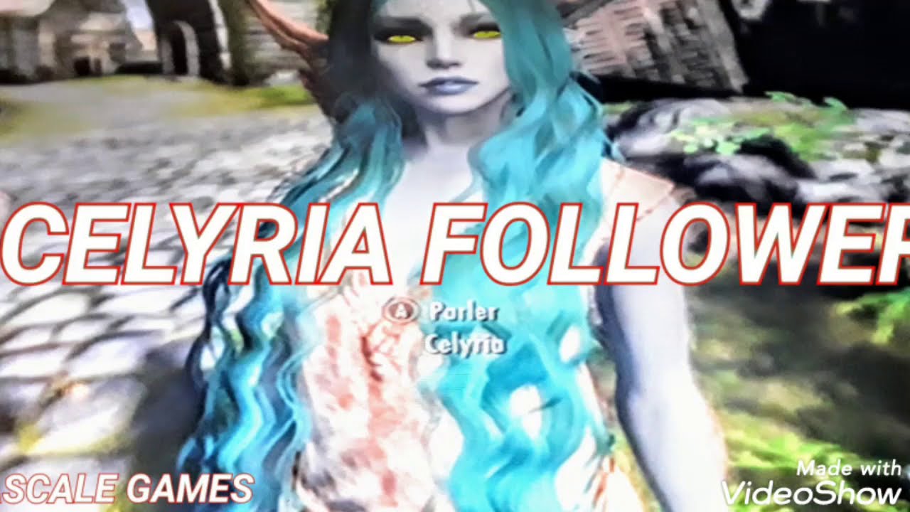SKYRIM CELYRIA FOLLOWER - YouTube