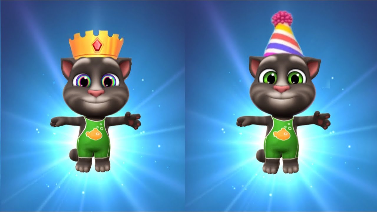 Happy Birthday 🎂 Level 30 Vs Level 10 🎈My Talking Baby Tom 2 - YouTube