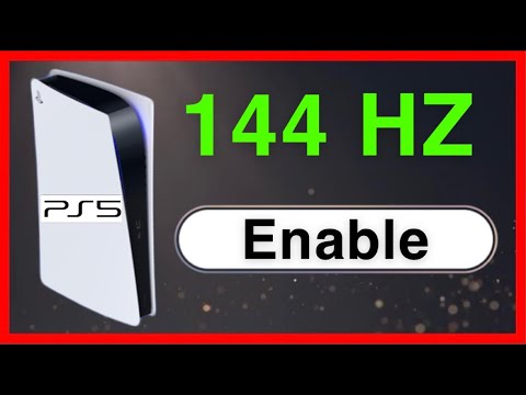 PS5 How to Get 144 HZ Refresh Rate! - YouTube