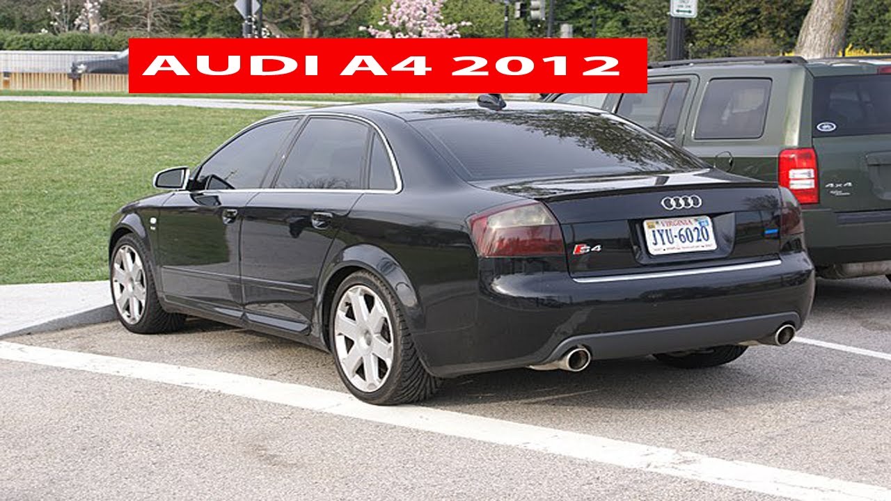 AUDI A4 2012 MODEL | CHASSIS NUMBER | ENGINE NUMBER | VIN PLATE ...