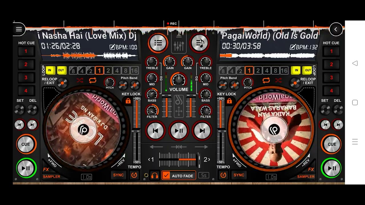 opreting on dj with mobile by#disc dj - YouTube