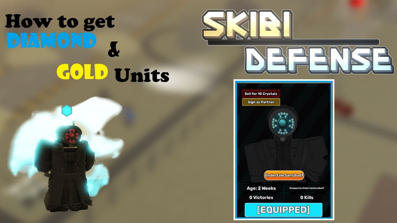 [Skibi Defense] How to get Diamond & Gold Units! (And how to sign ...