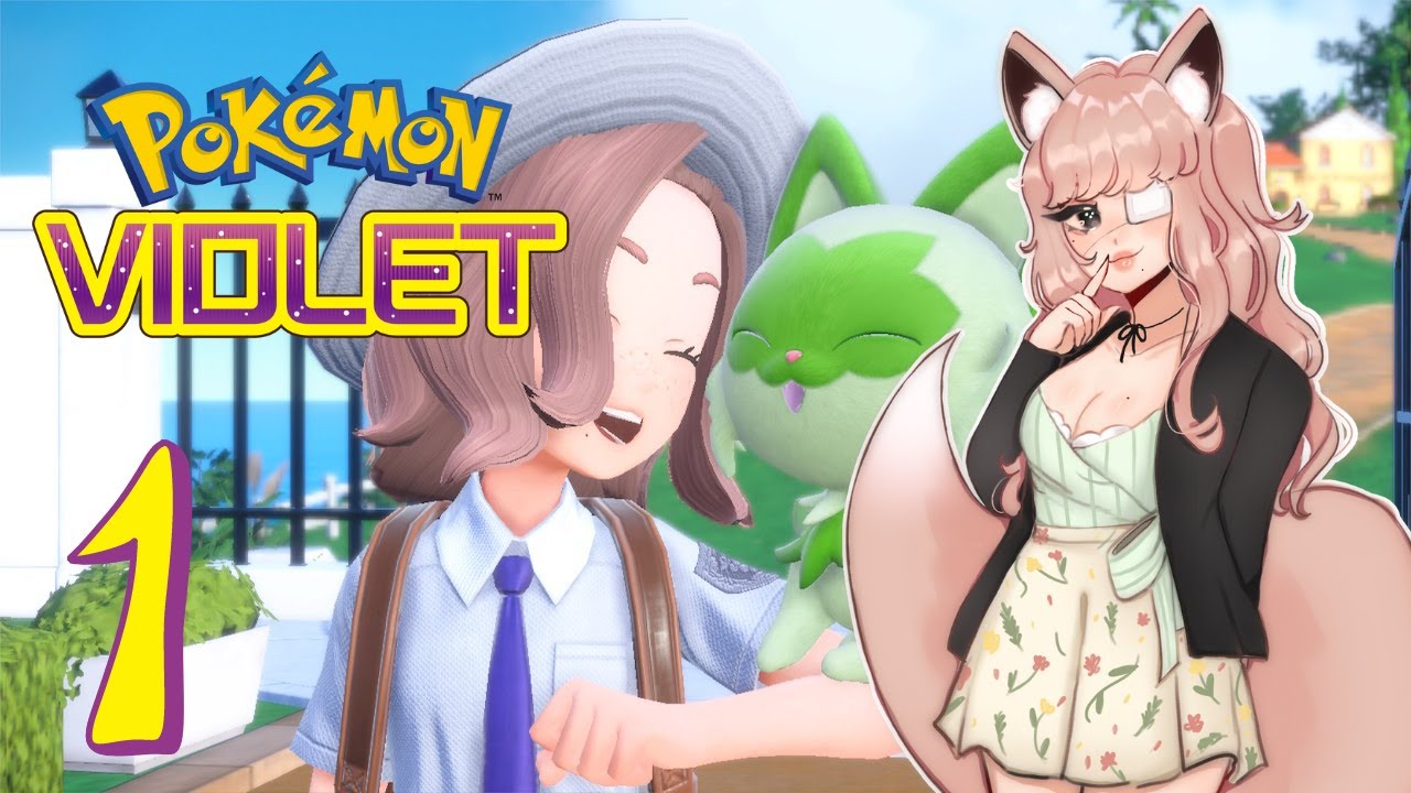 [VTUBER] POKEMON VIOLET PART 1 VOD + SPECIAL ANNOUNCEMENT! :D - YouTube