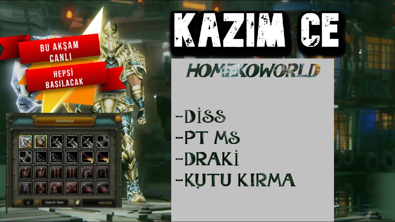 HOMEKOWORLD ACADEMY // AKŞAMA BUYUK UPGRADE VAR //IİSS //DRAIİ VE PT MS ...