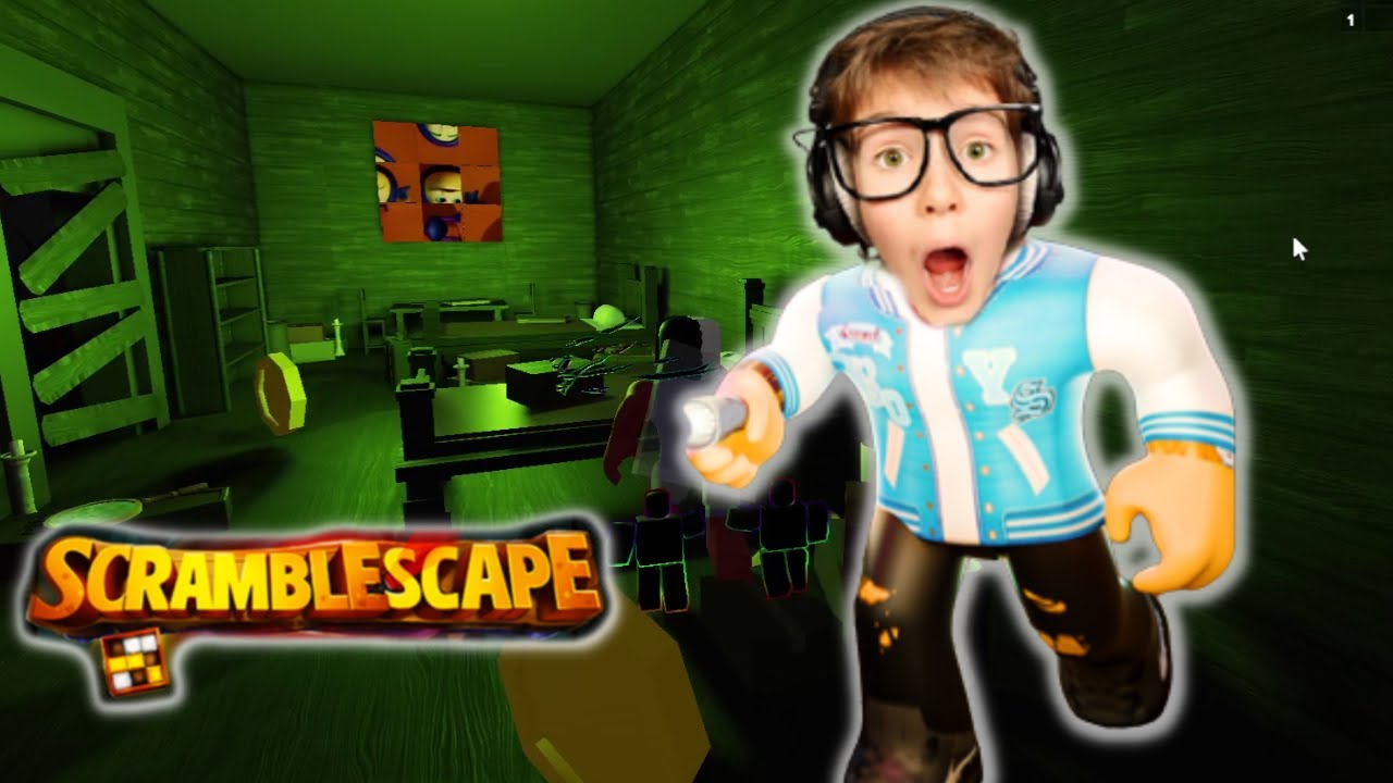 Roblox SCRAMBLESCAPE - We FINALLY make it out! - YouTube