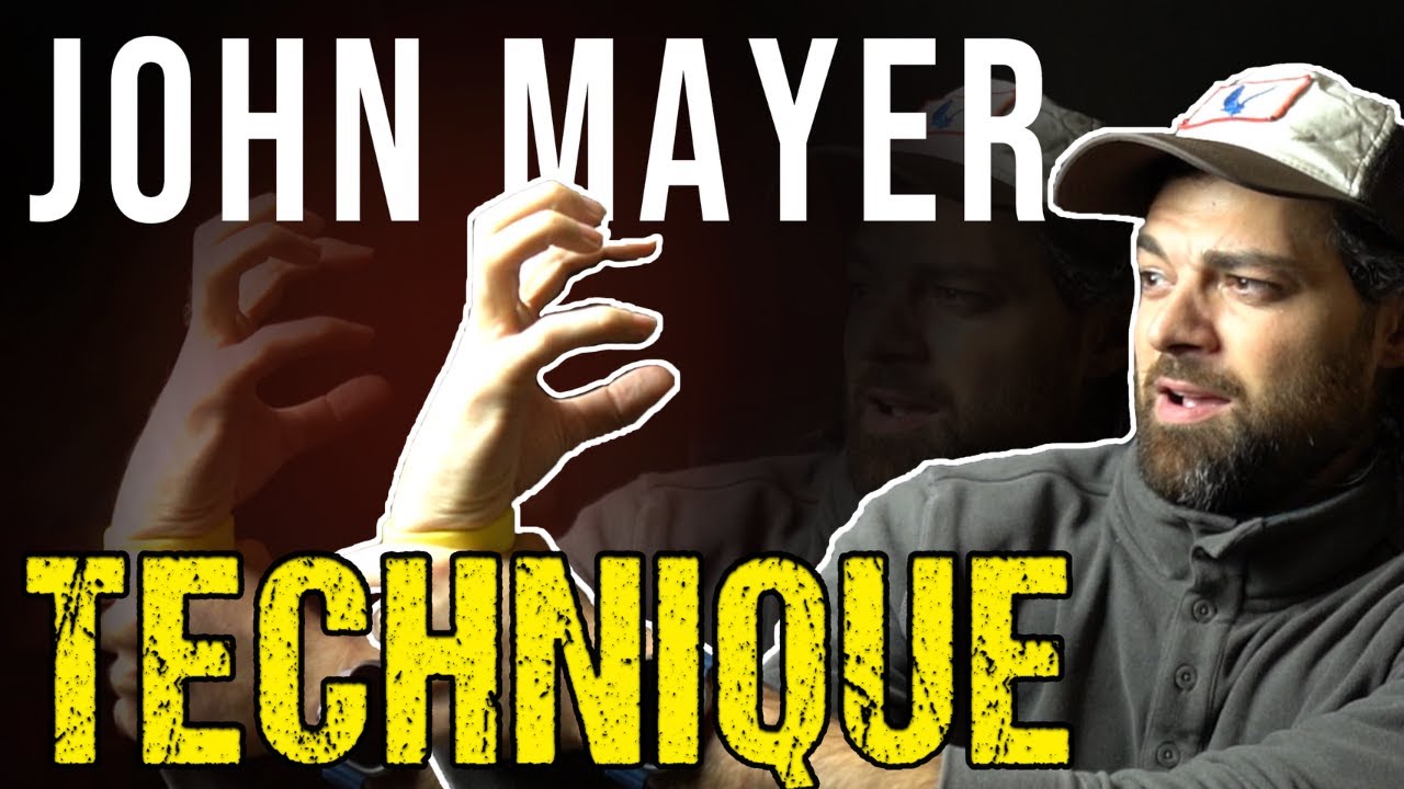 John Mayer Crossroads | Right Hand Technique - YouTube