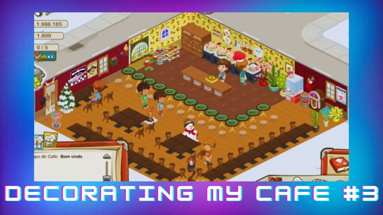 Decorating my Cafe #3 - GoodGame Cafe - YouTube