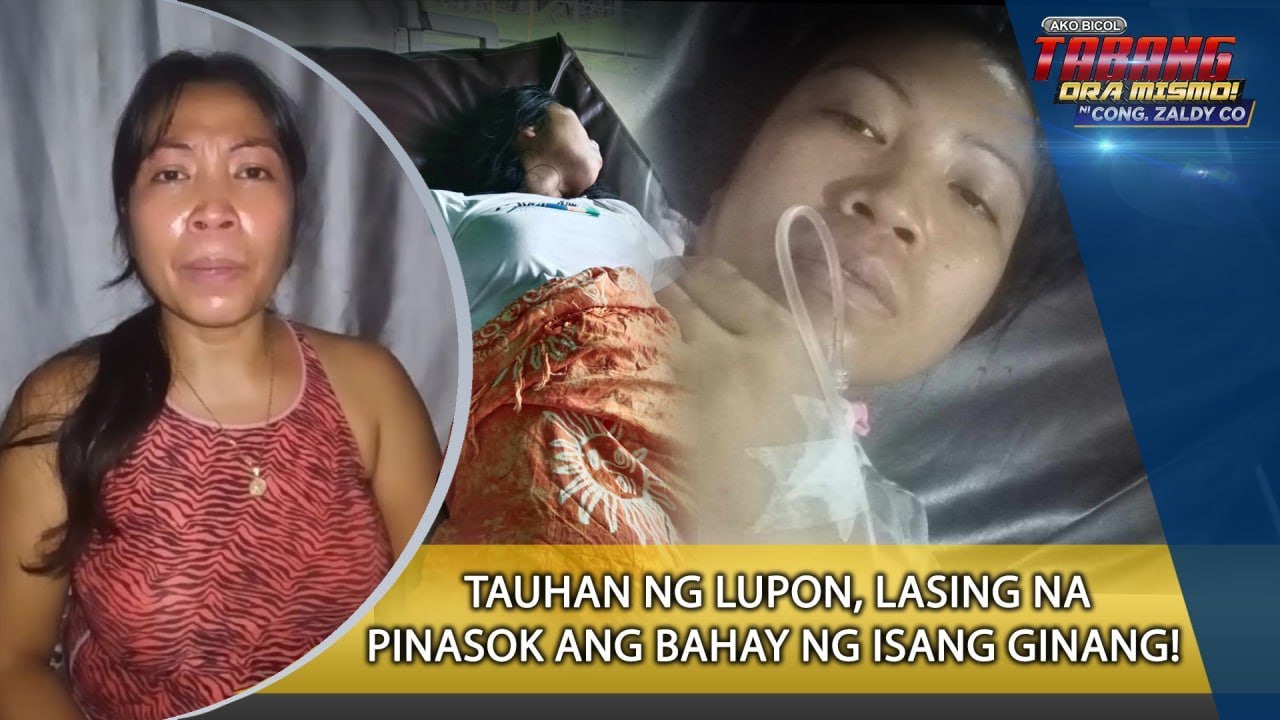 Tauhan ng lupon, lasing na pinasok ang bahay ng isang ginang! - YouTube