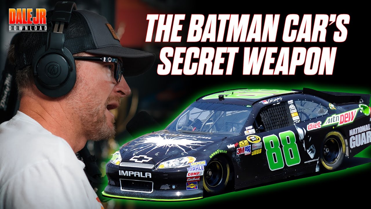 Unveiling the Secrets of Dale Jr.'s Batman Car - YouTube