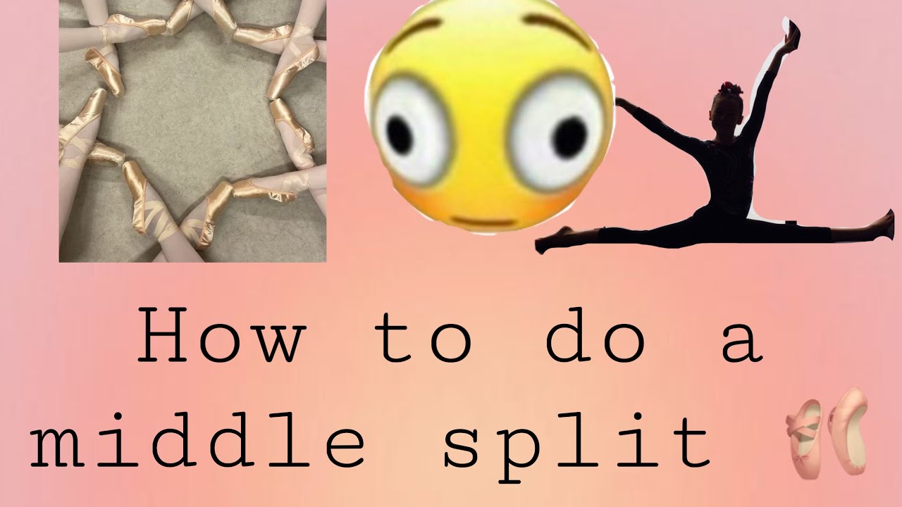 How to do a middle split (it works I try it) - YouTube