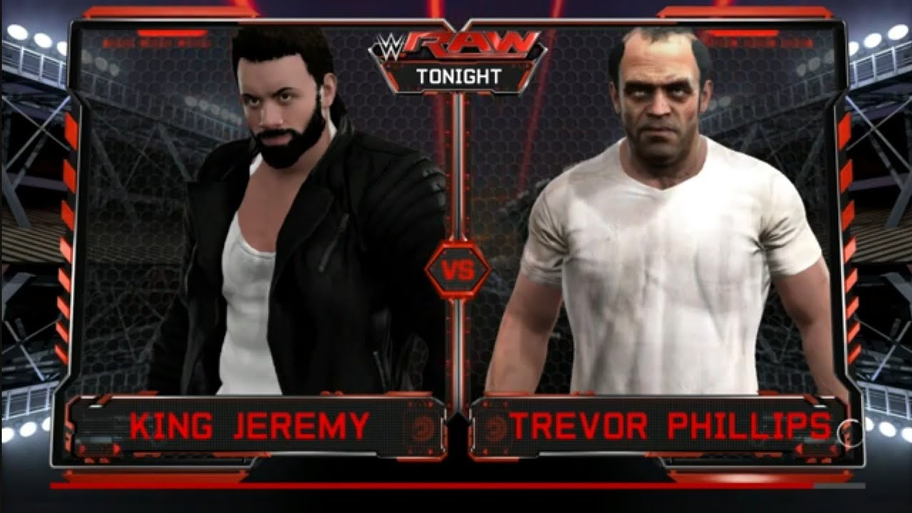 WWE 2K17 | King Jeremy vs Trevor Phillips | Backstage Brawl - YouTube