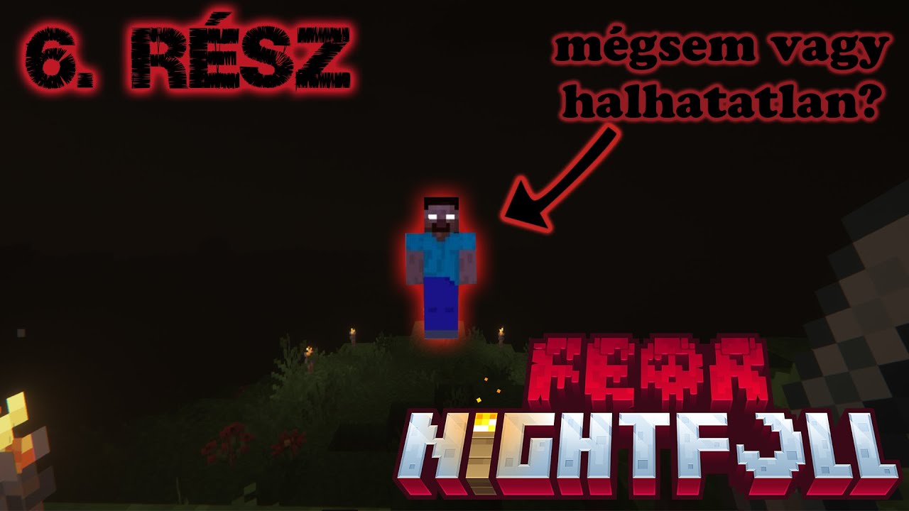 Meglehet ölni Herobrine-t? 😲 | ezt meg hogy?! | Fear Nightfall ...