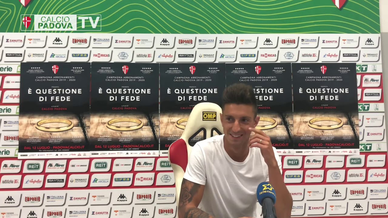 Presentazione Luca Castiglia al Calcio Padova - YouTube