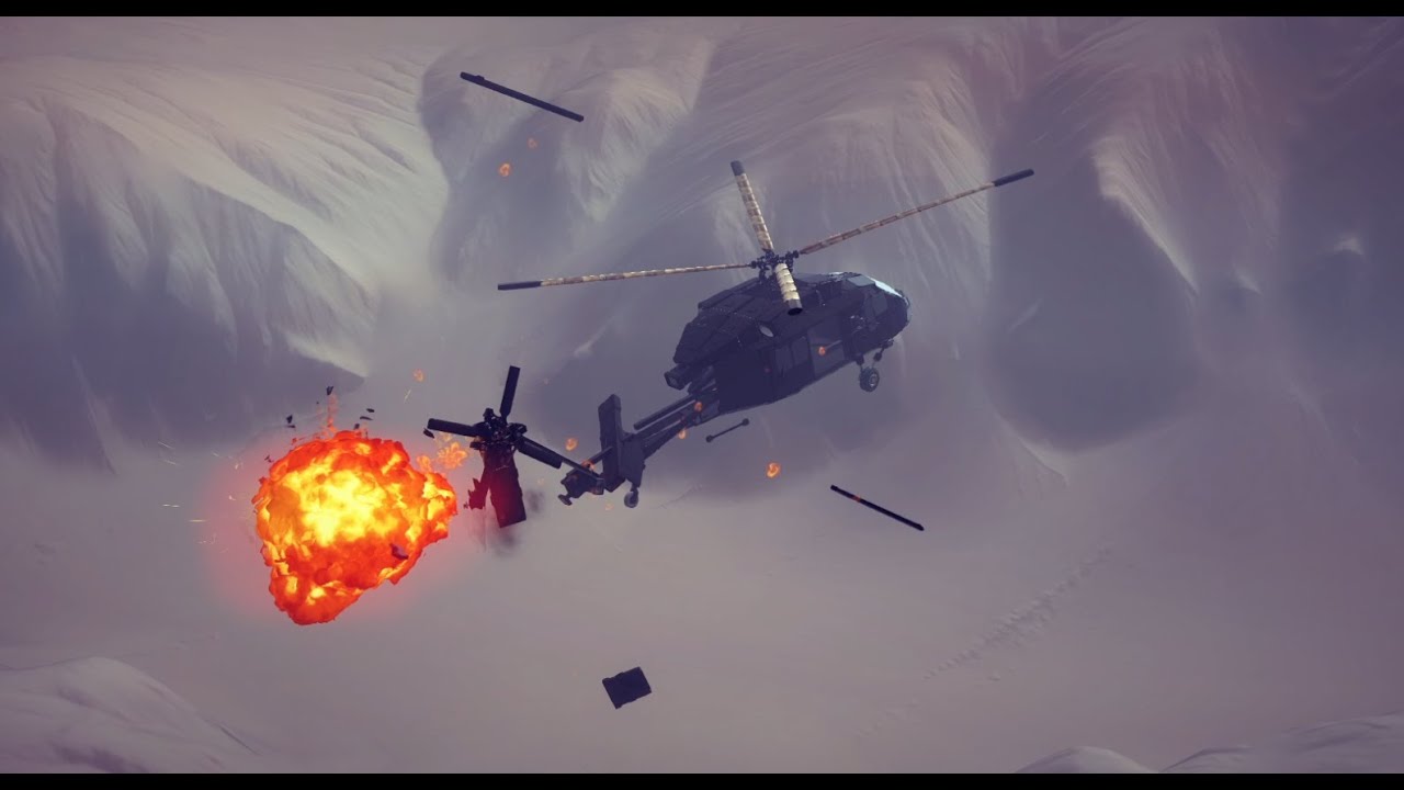 100% FATAL Black Hawk Rotor EXPLOSION - YouTube