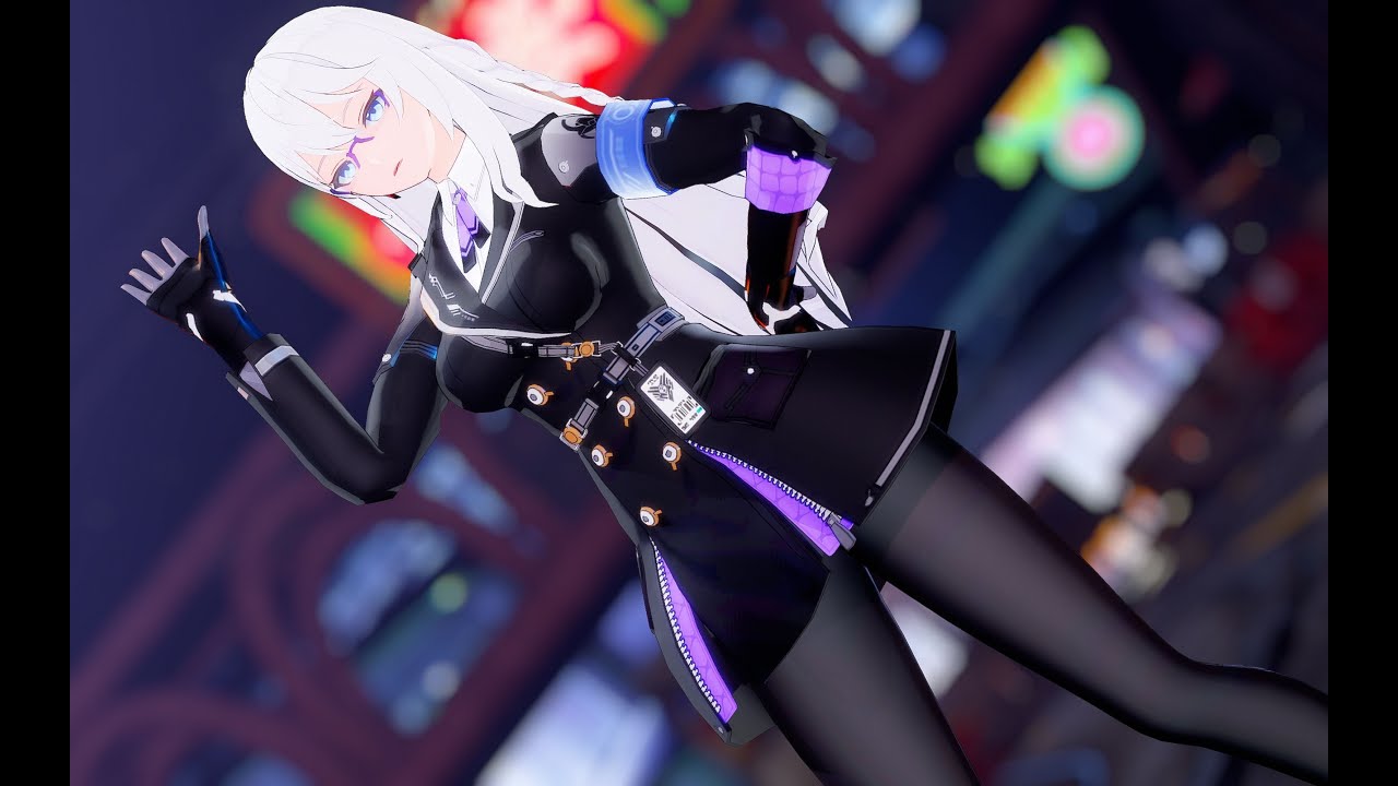 【Aether Gazer MMD／4K／60FPS】Höðr【よくばり】 - YouTube