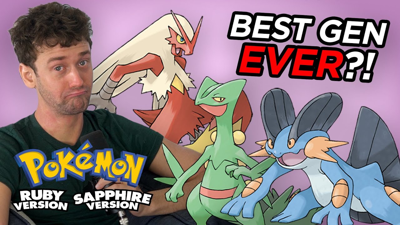 GEN 3 POKEDEX REVIEW! | Pokémon Ruby/Sapphire/Emerald Design Review ...