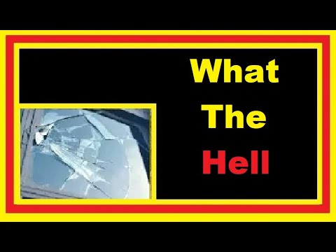 Window Bust @ 11 PM Living Off Grid In A Tiny House - YouTube