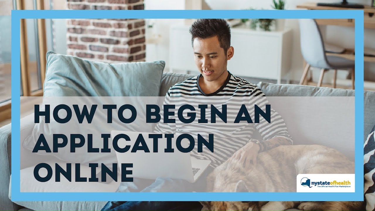 How To Begin An Application Online - YouTube