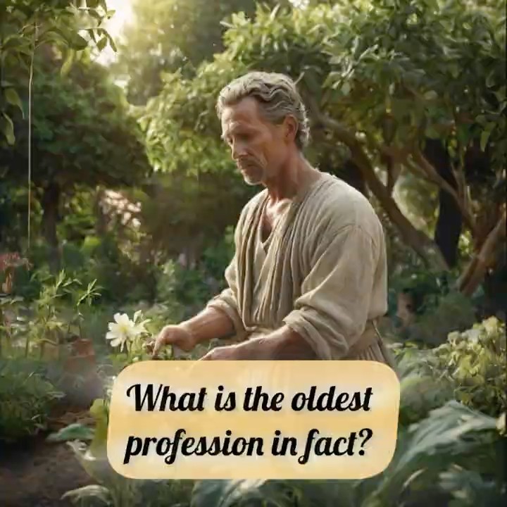 What is the oldest profession in fact? - YouTube