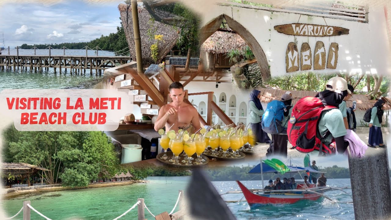 SERUNYA VISITE LA METI COTTAGE CLUB BEACH PART 1 - YouTube