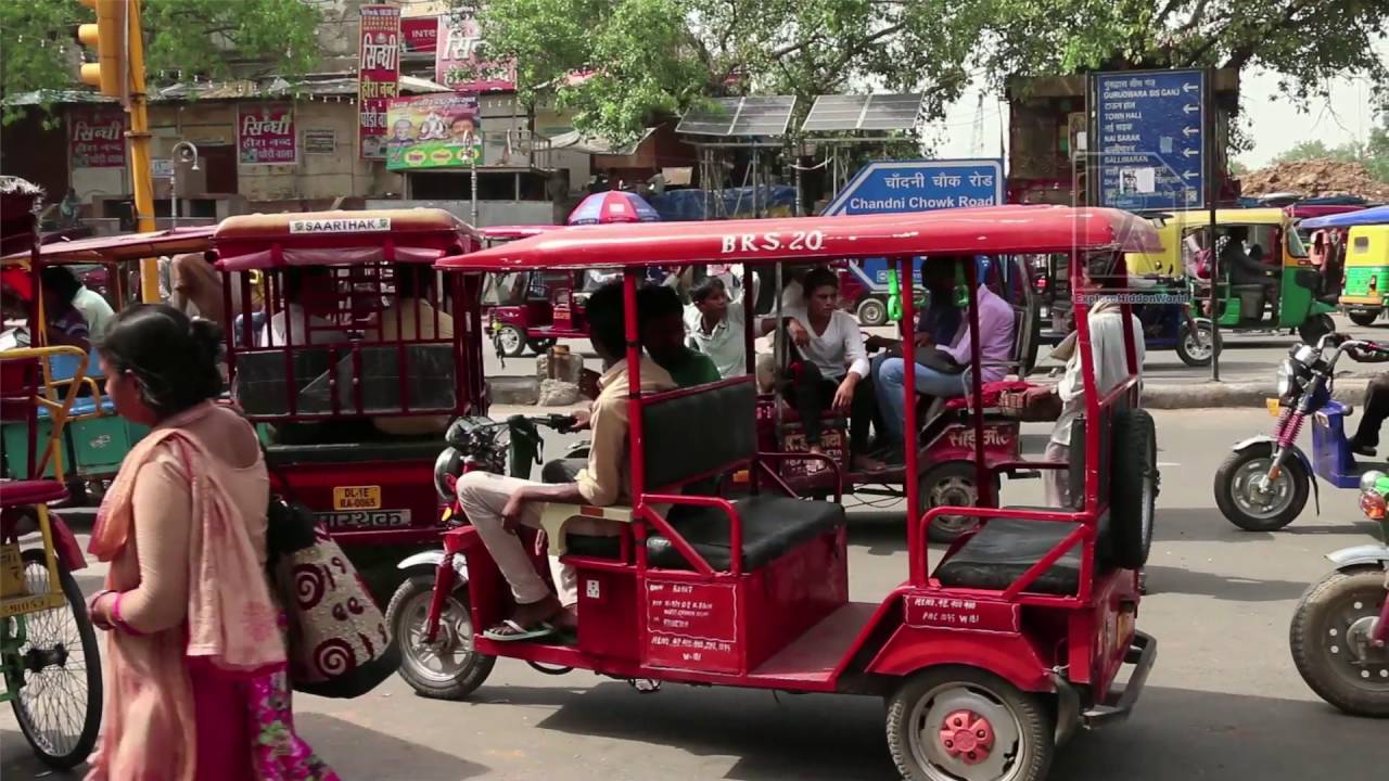 E-Rickshaws : China to Chandni Chowk - YouTube