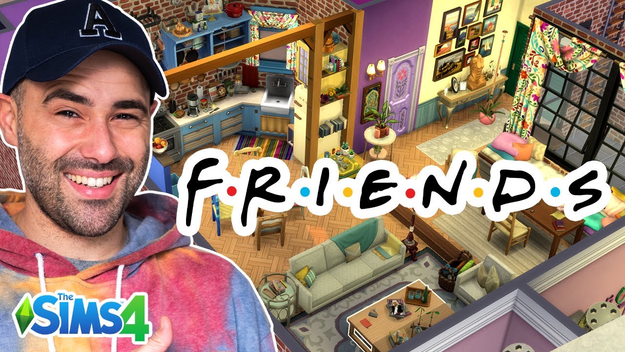 ¡Recreo el piso de FRIENDS de Mónica y Rachel en Los Sims 4! 🏢 (O lo ...