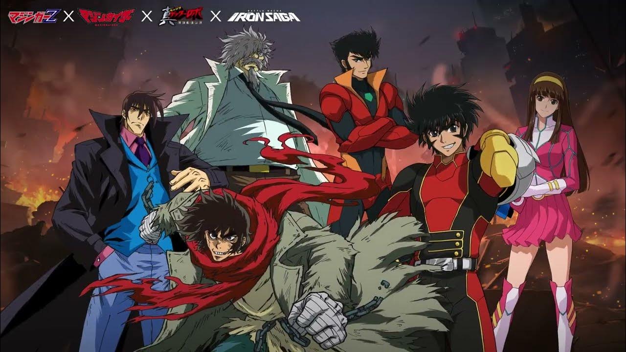 Mazinger Z X Mazinkaiser X Shin Getter Robot Armageddon X Iron Saga Collab Ending! - YouTube
