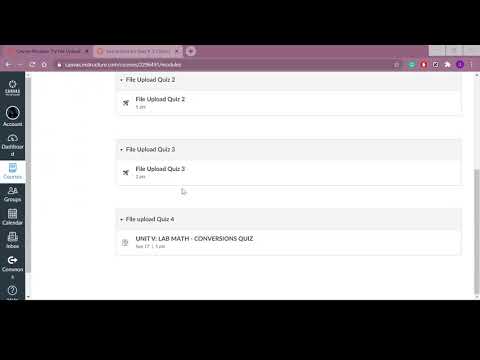 HOW TO UPLOAD FILES (CANVAS - ASSIGNMENT SECTION) - YouTube