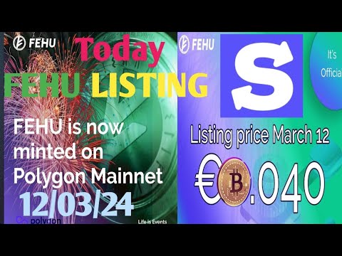FEHU LISTING ON Switchere Today #Jaalifestyle #Viking_Fehu #Crypto_News #Great_Opportunity - YouTube
