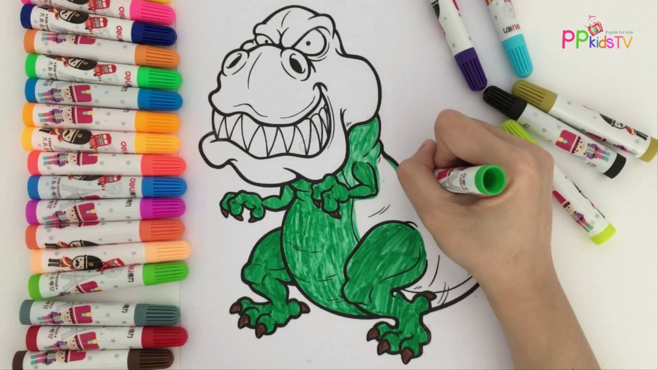 Learn coloring animals for kids - Coloring videos for kids 06 - YouTube