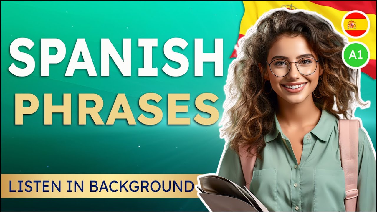 SPANISH PHRASES for everyday conversations 🎧 Listen on background - YouTube