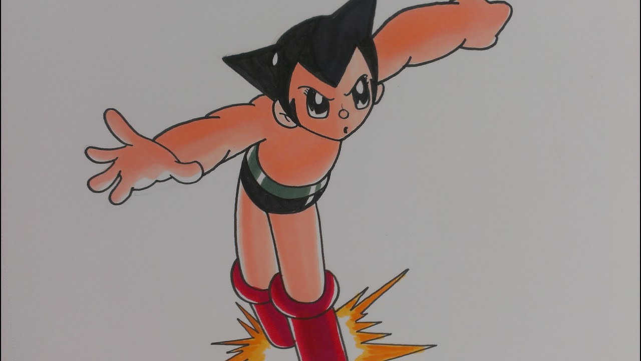 Drawing Astro Boy - YouTube