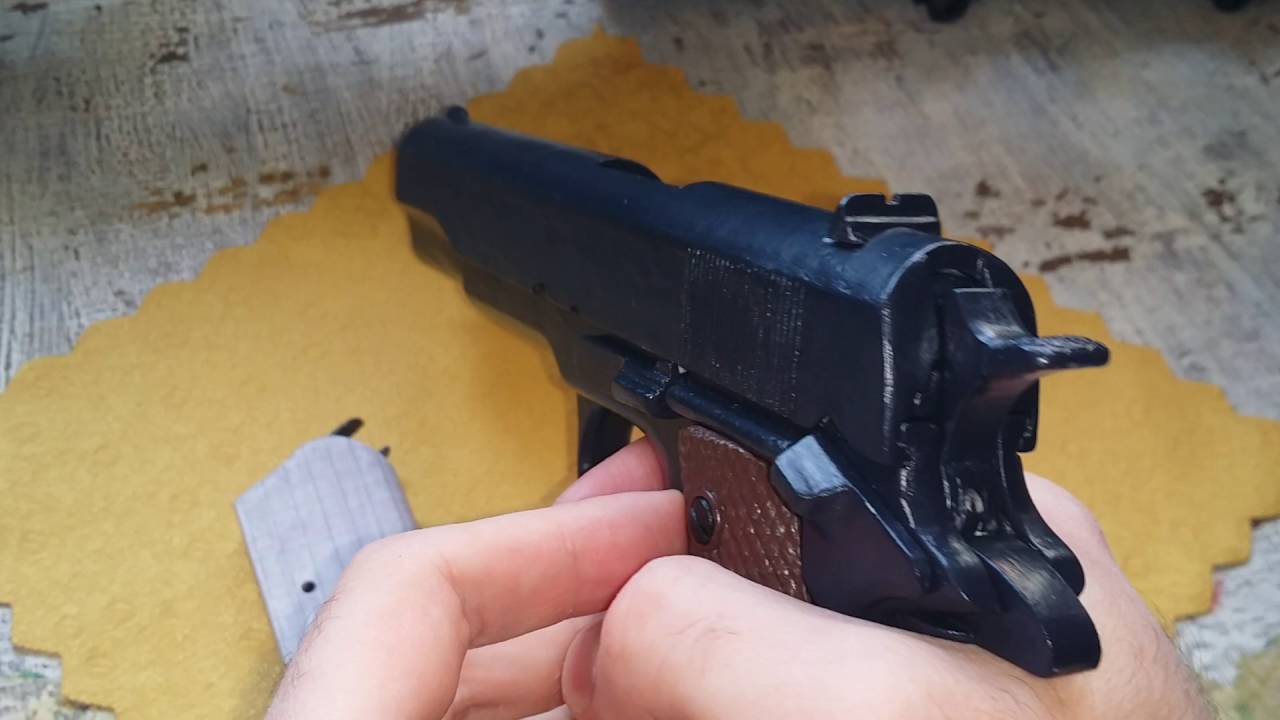 Paper Colt M1911 | Part 16 - YouTube