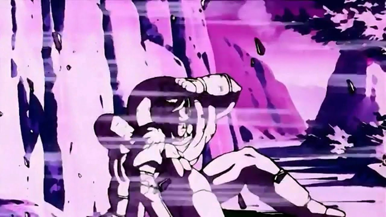 DBZ-Semi-Perfect Cell Uses Galic Gun Against SSJ Vegeta(Remastered ...