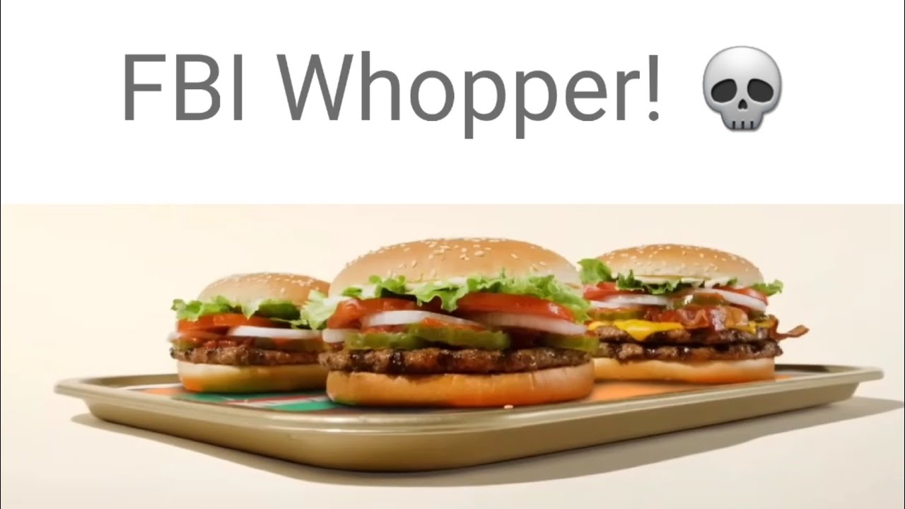 Burger King Ad But the guy gets raided by FBI - YouTube