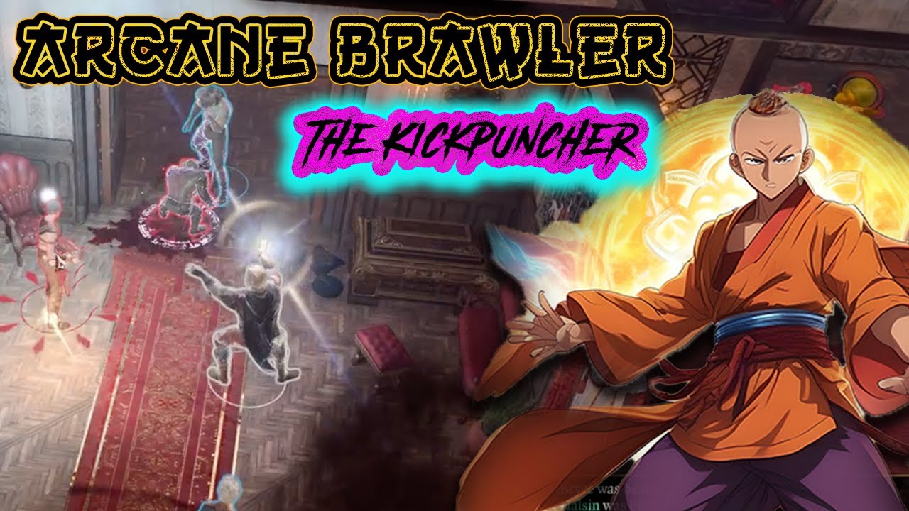 An Arcane Brawler, The Kickpuncher! a #baldursgate3 build asked by ...
