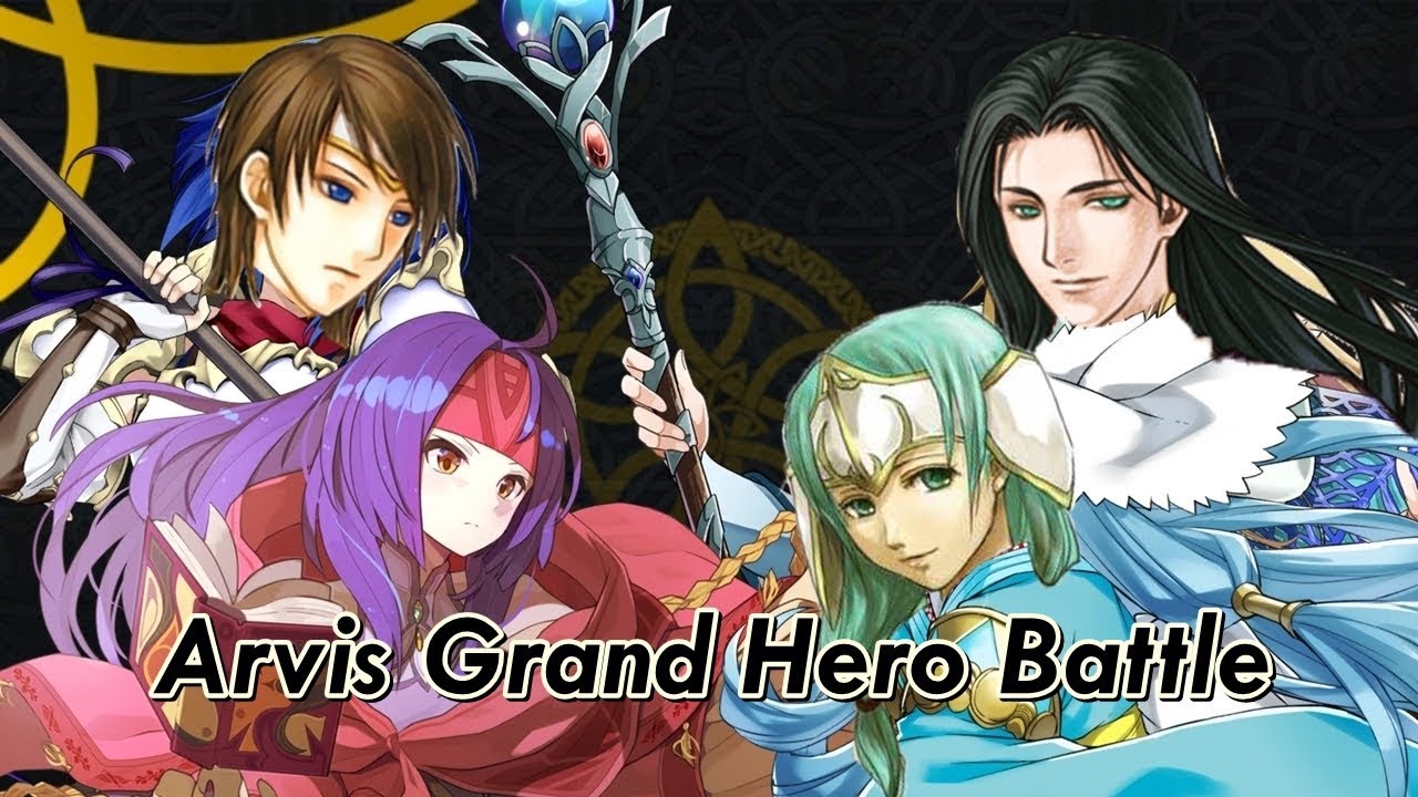 Fire Emblem Heroes - Arvis Grand Hero Battle (Infernal) - YouTube