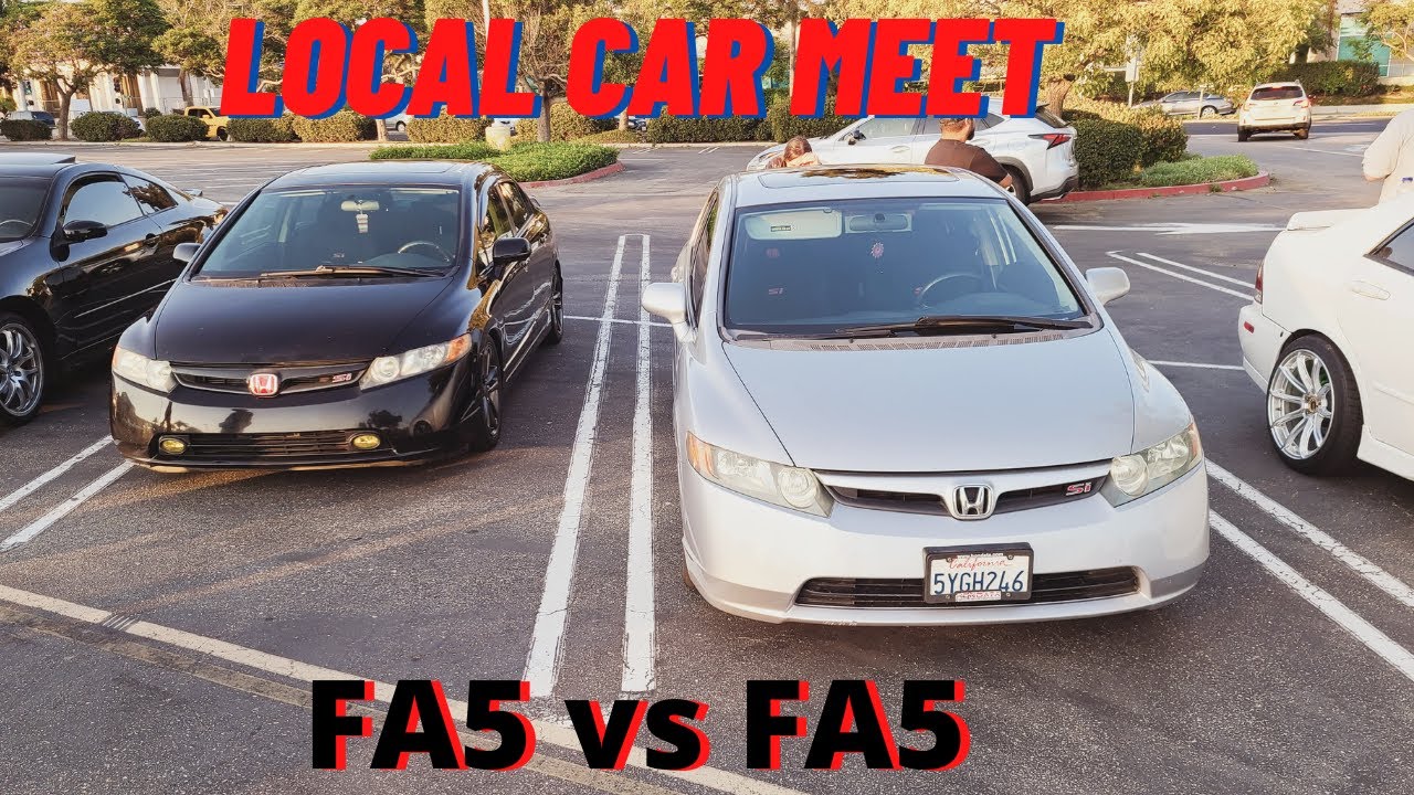FA5 vs FA5... Went to local Car meet (over 10 year since I've been to ...